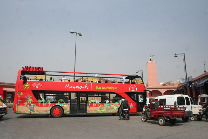 Tour city sightseeing bus in Marrakech - Holidays Marrakech