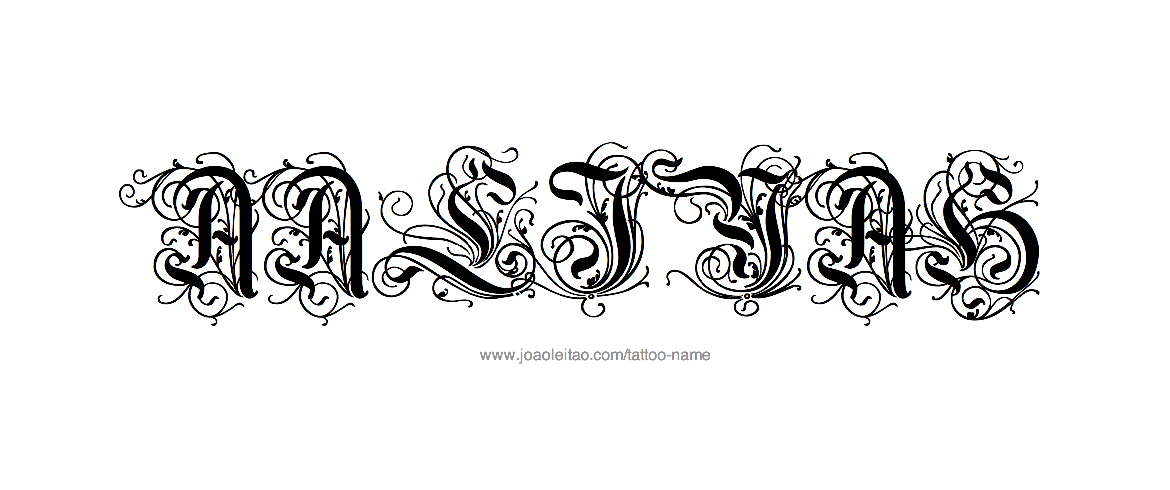 Aaliyah Name Tattoo Designs