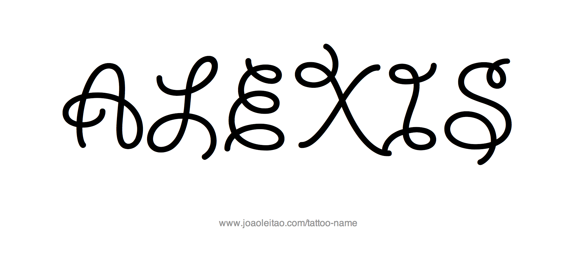 Alexis In Japanese Letters at Antoinette Roy blog