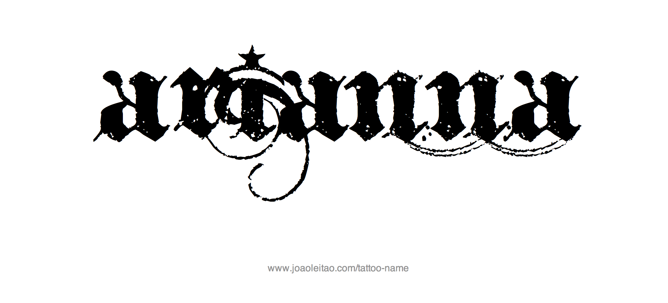 Arianna Name Tattoo Designs