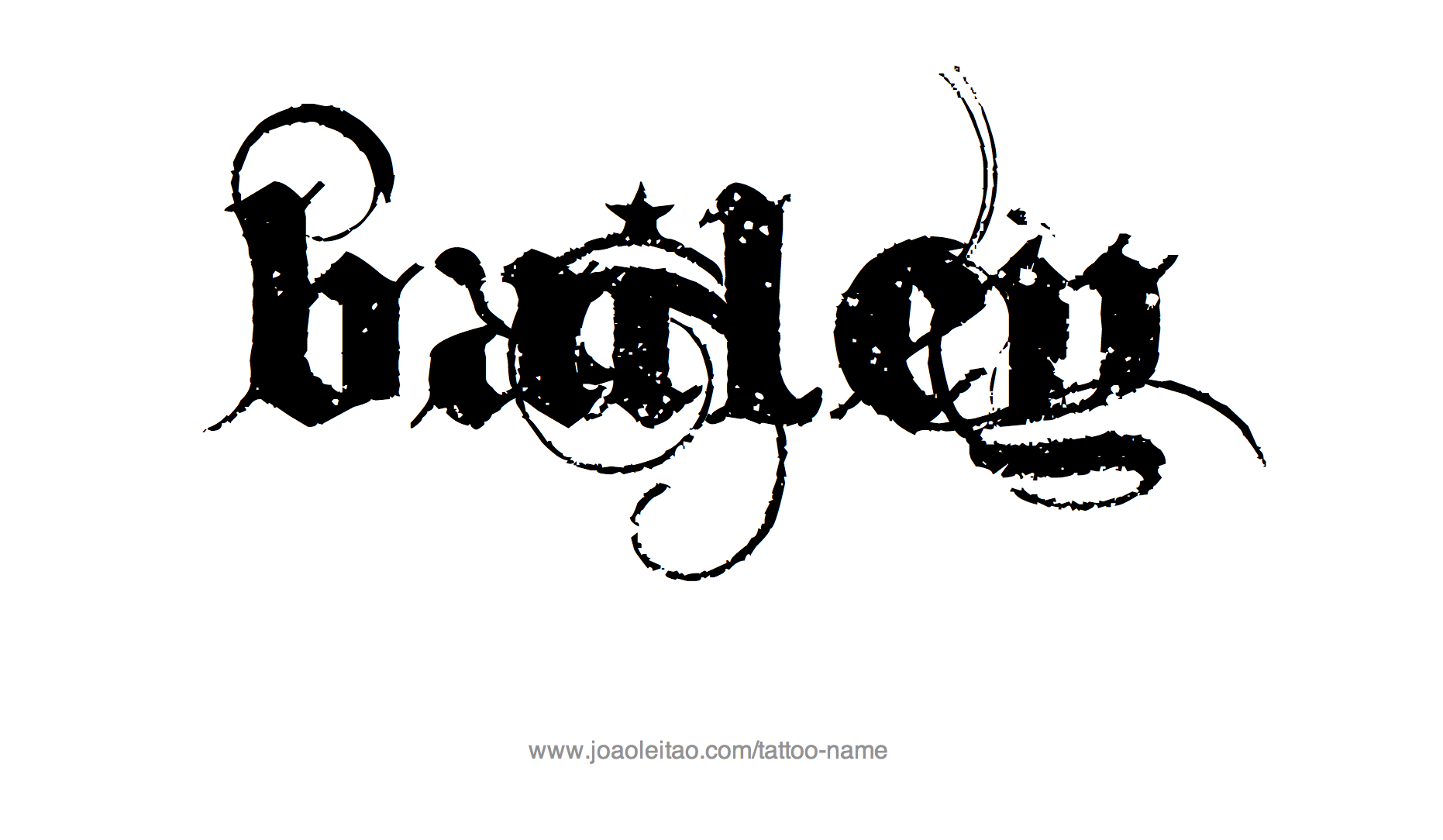 Bailey Name Tattoo Designs