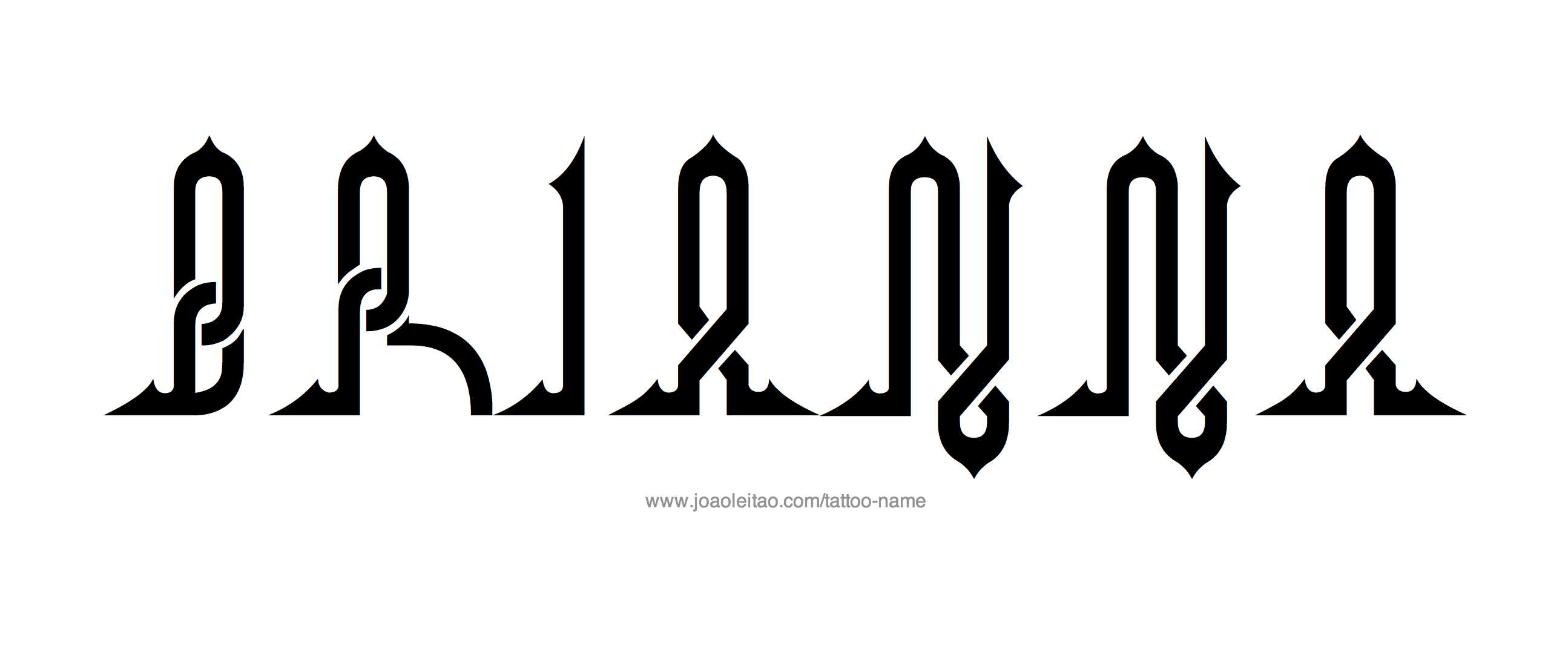 Brianna Name Tattoo Designs