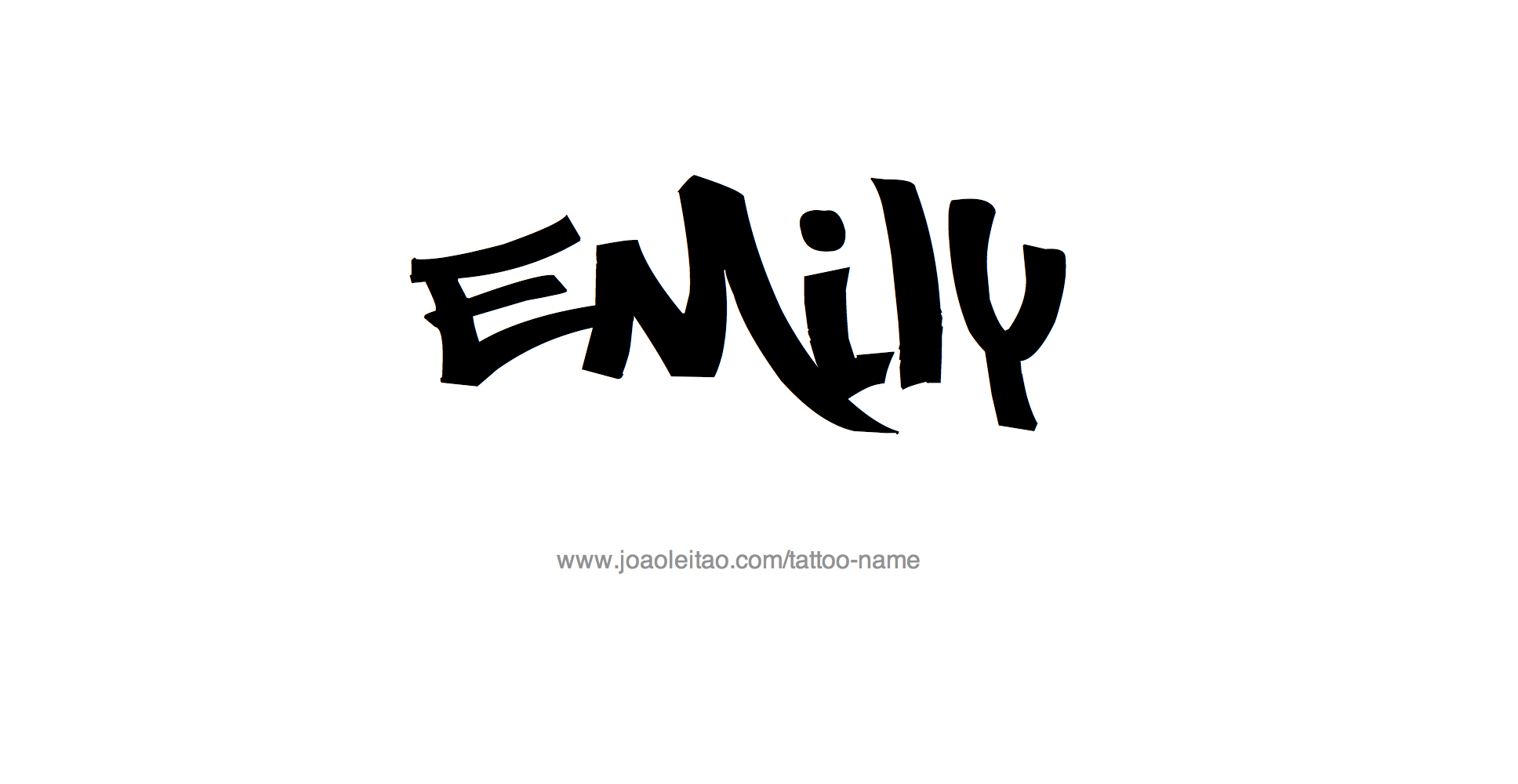 Emily Name Tattoo Designs