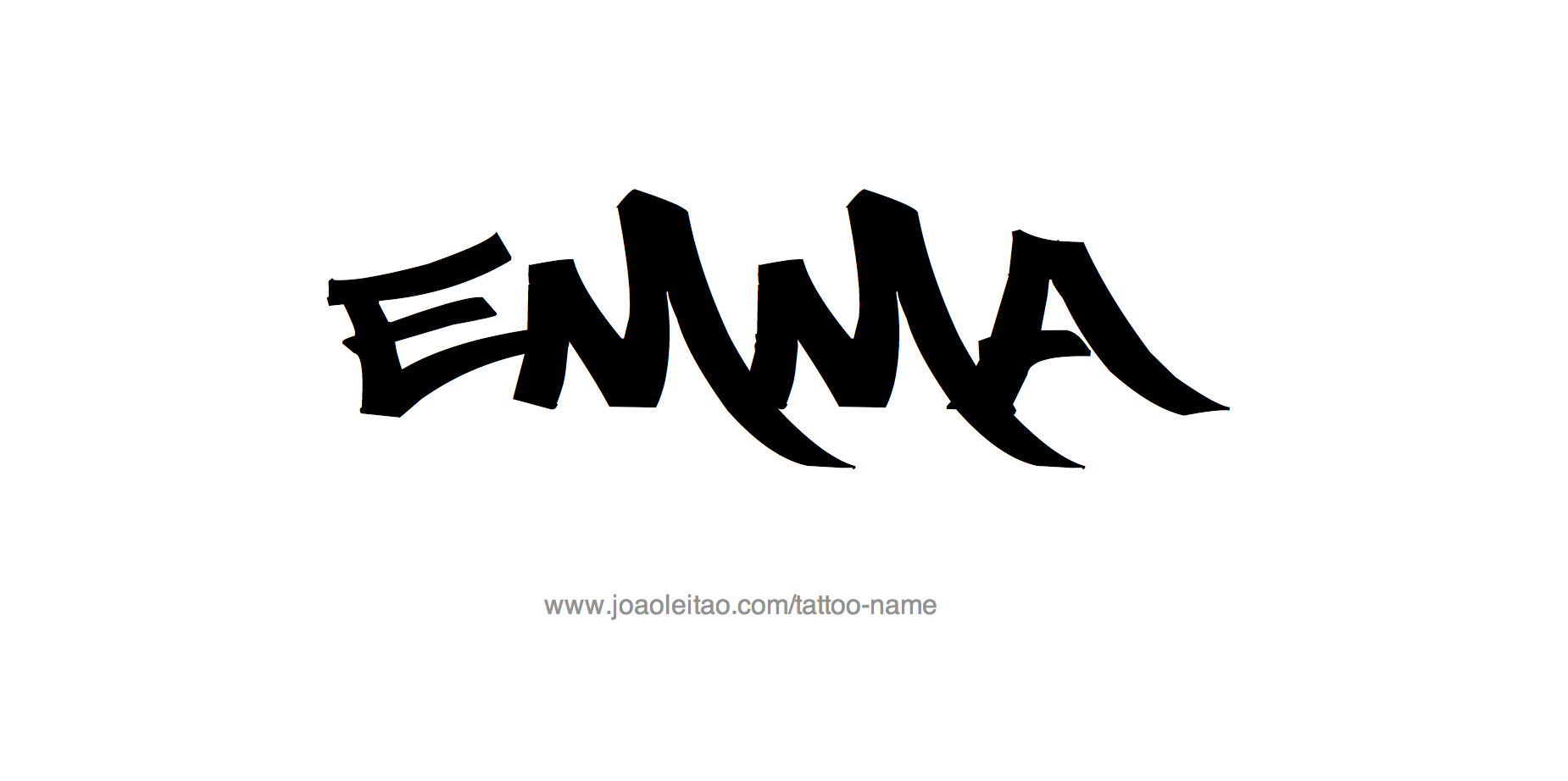 Emma Name Tattoo Designs