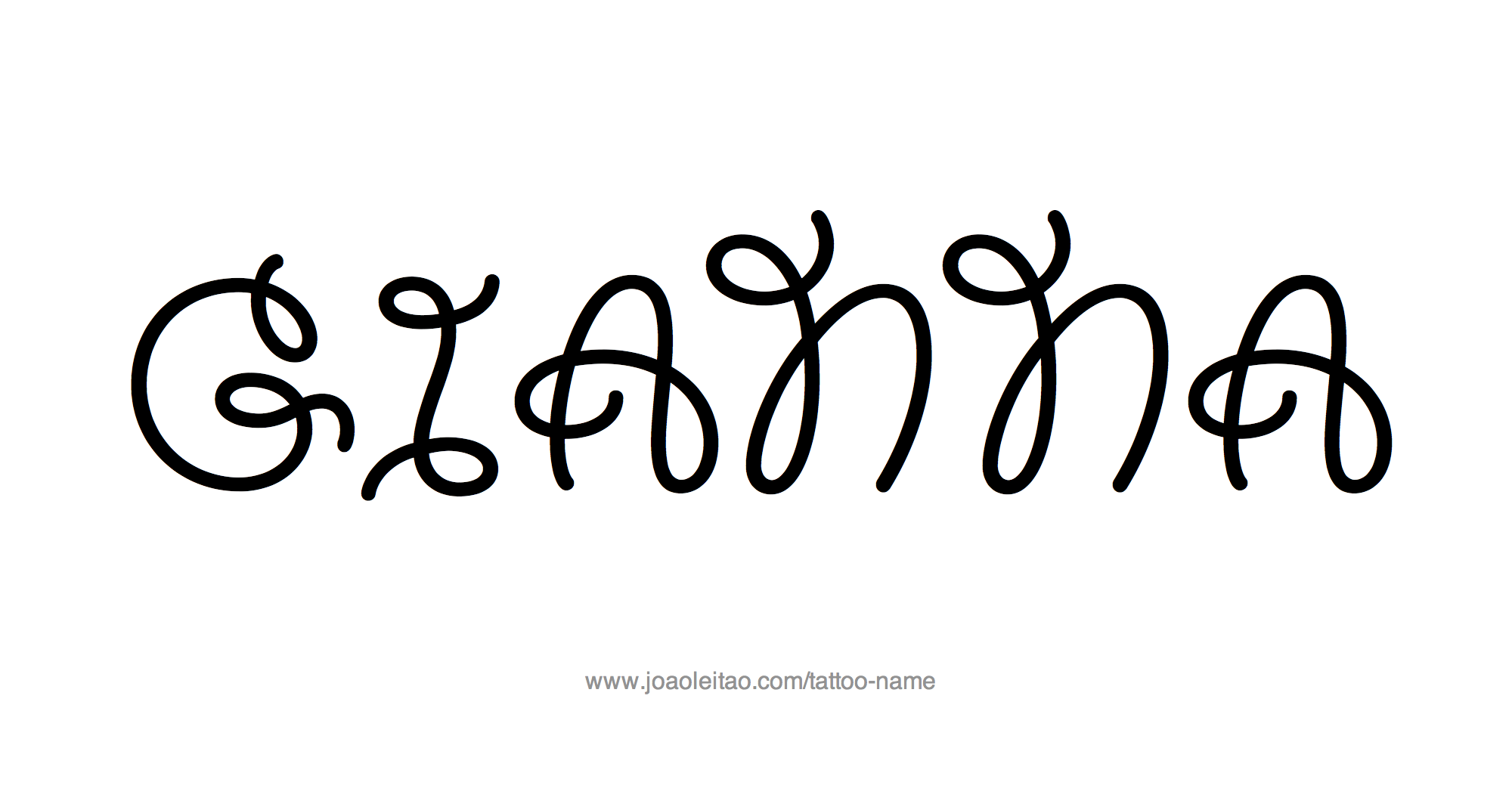 Gianna Name Tattoo Designs