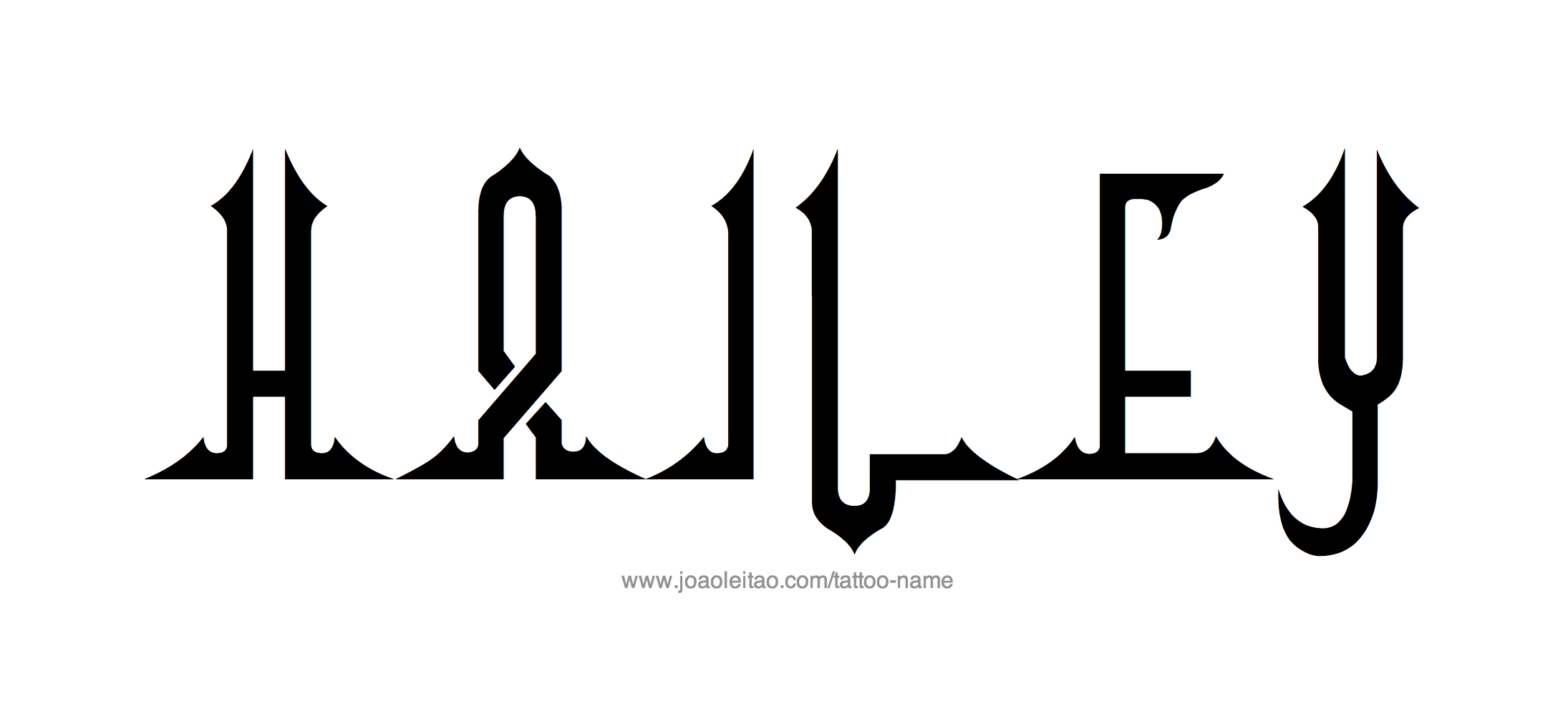 Hailey Name Tattoo Designs