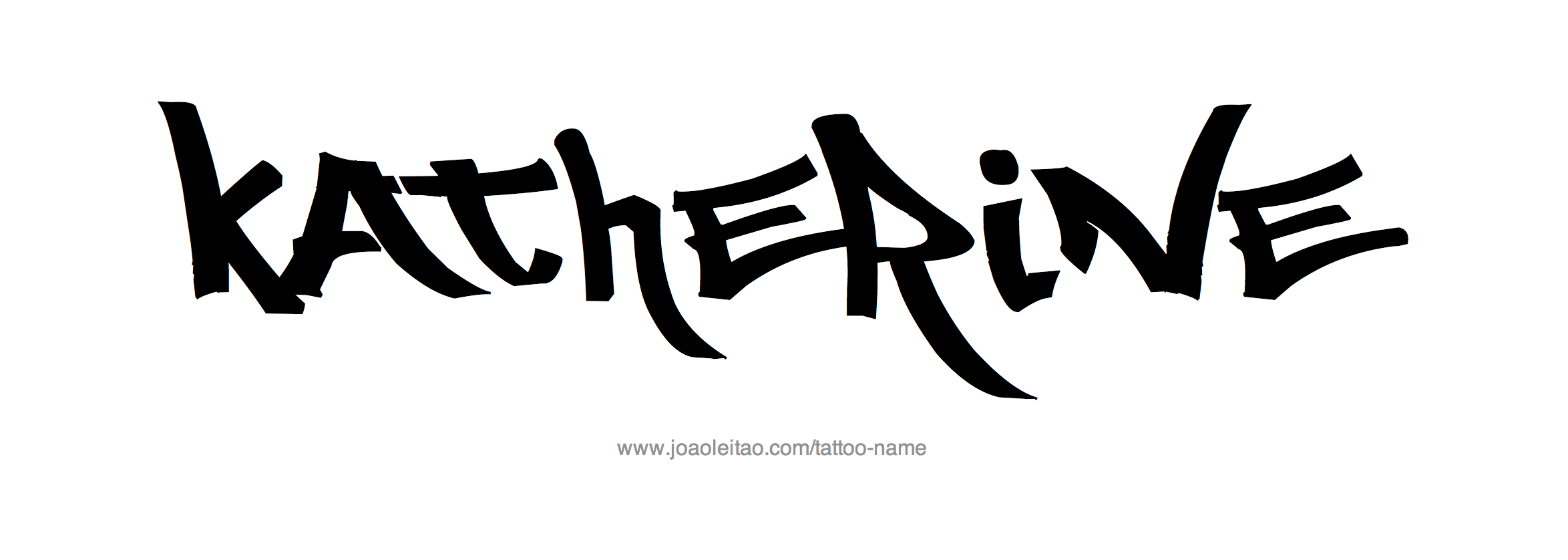 Katherine Name Tattoo Designs