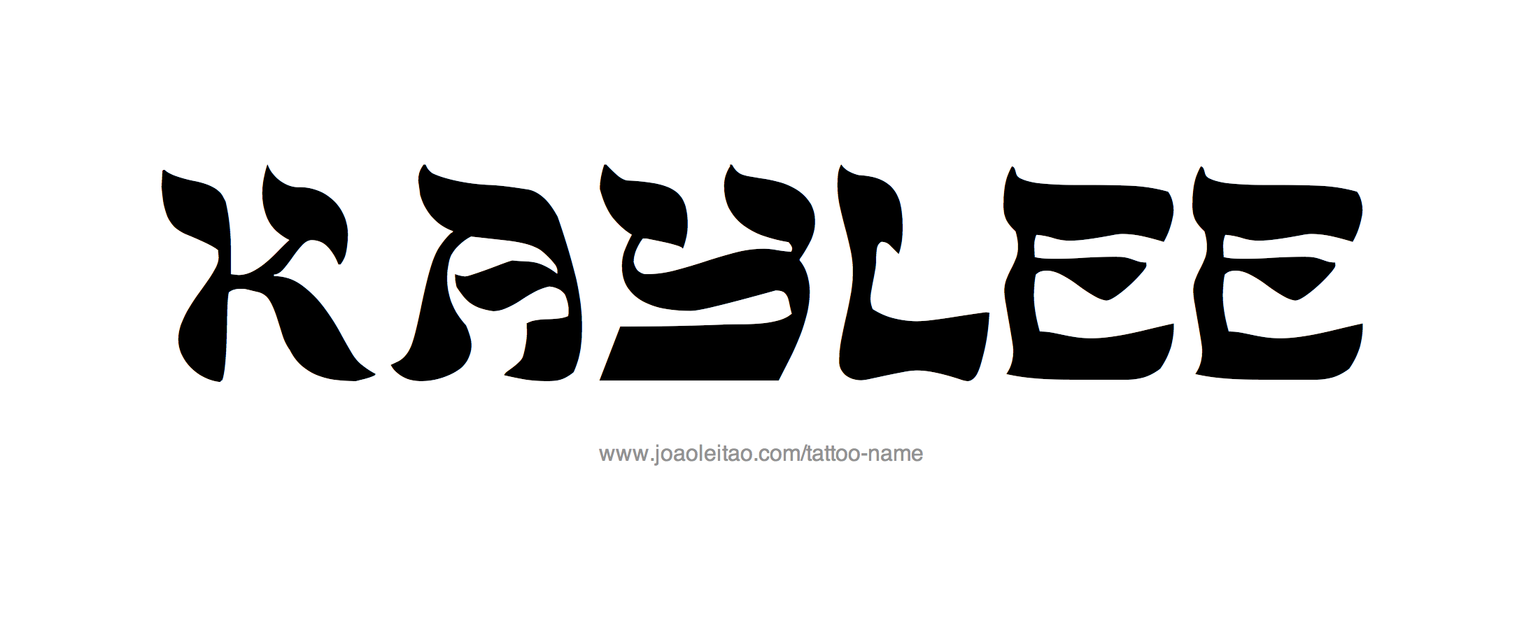 Kaylee Name Tattoo Designs