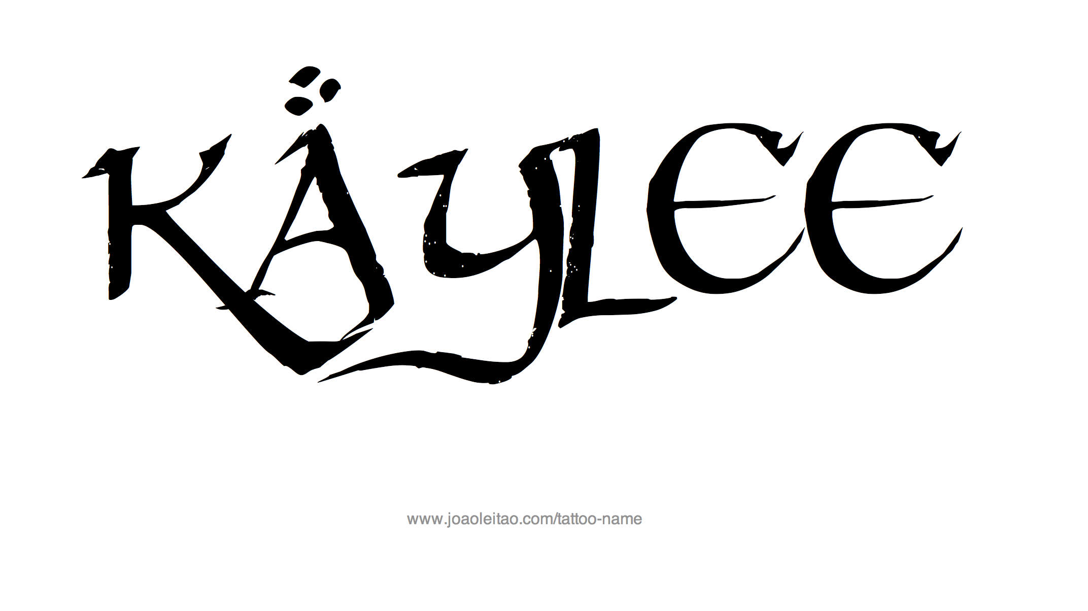 Kaylee Name Tattoo Designs