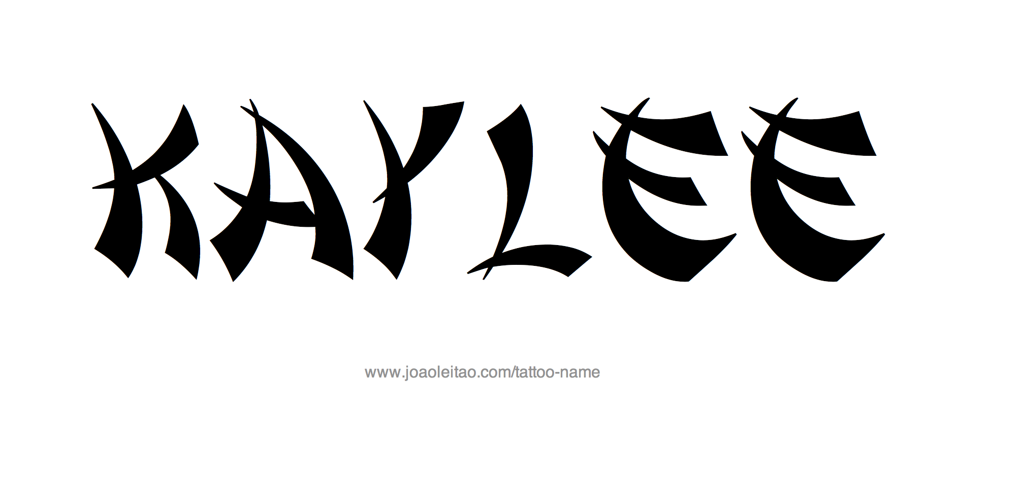Kaylee Name Tattoo Designs