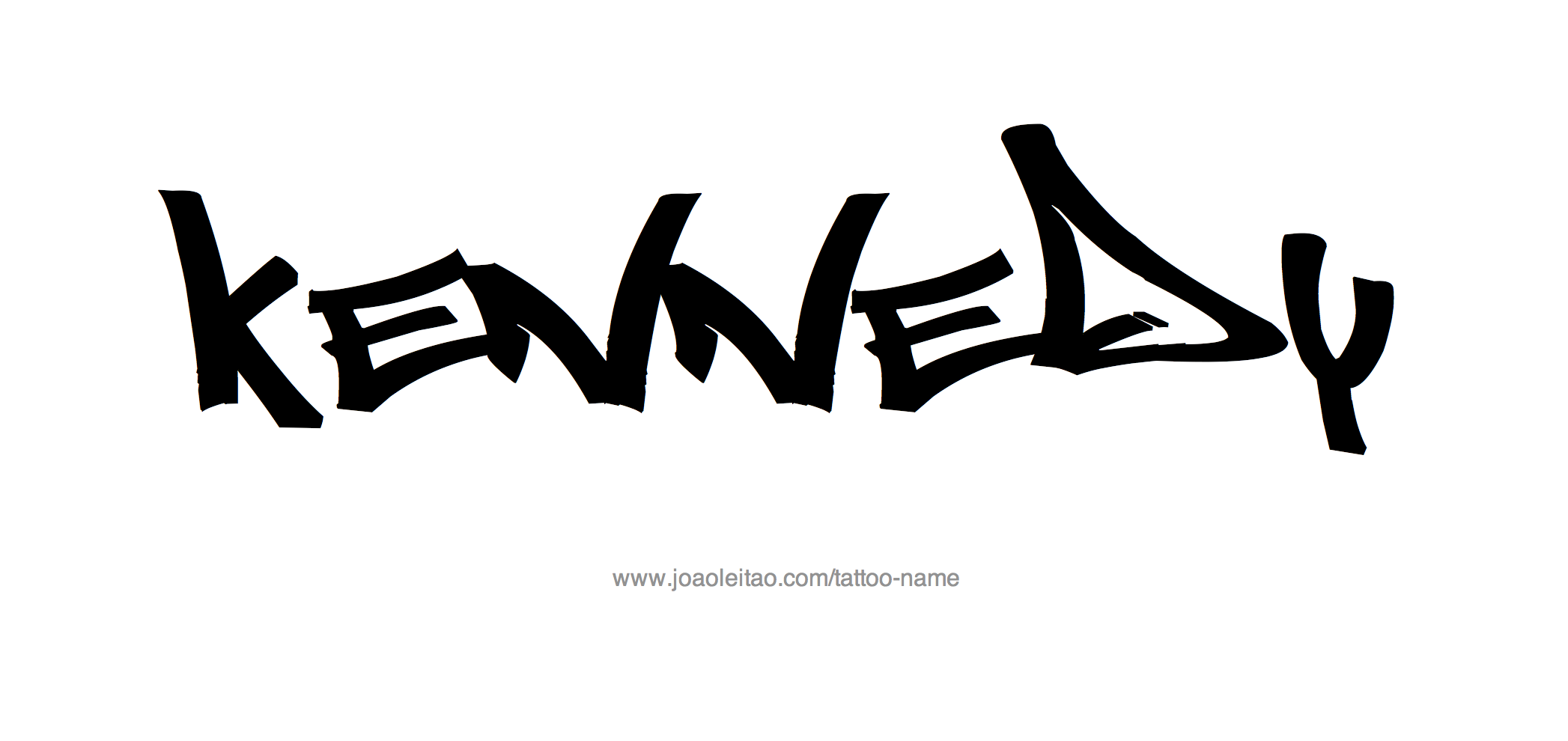 Kennedy Name Tattoo Designs