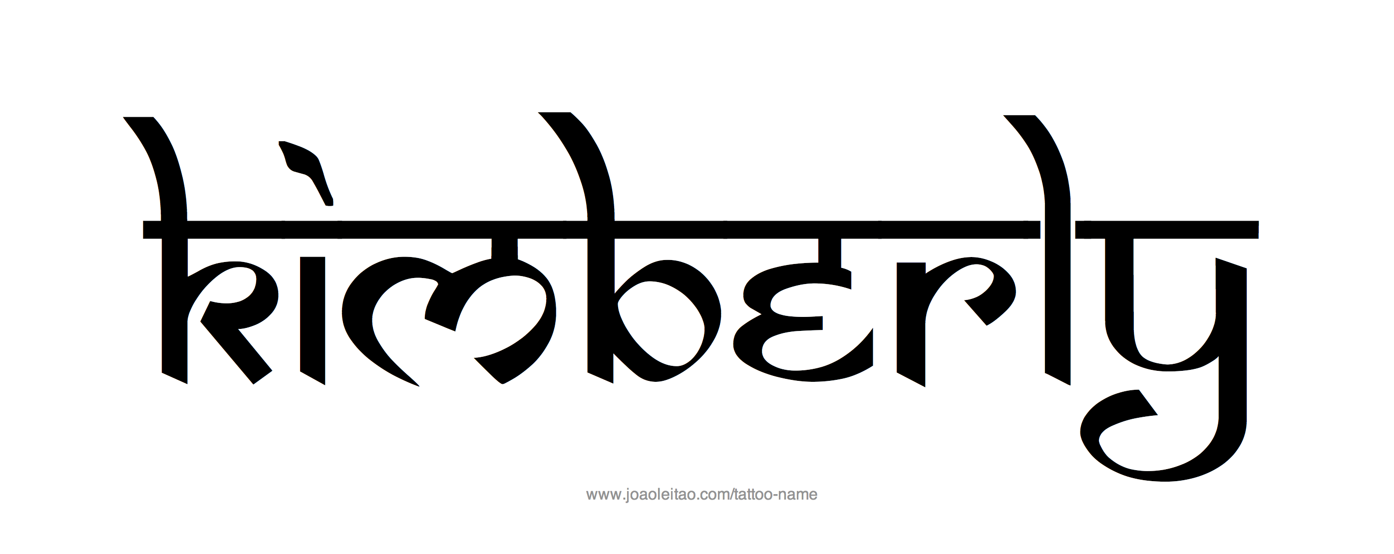 Kimberly Name Tattoo Designs