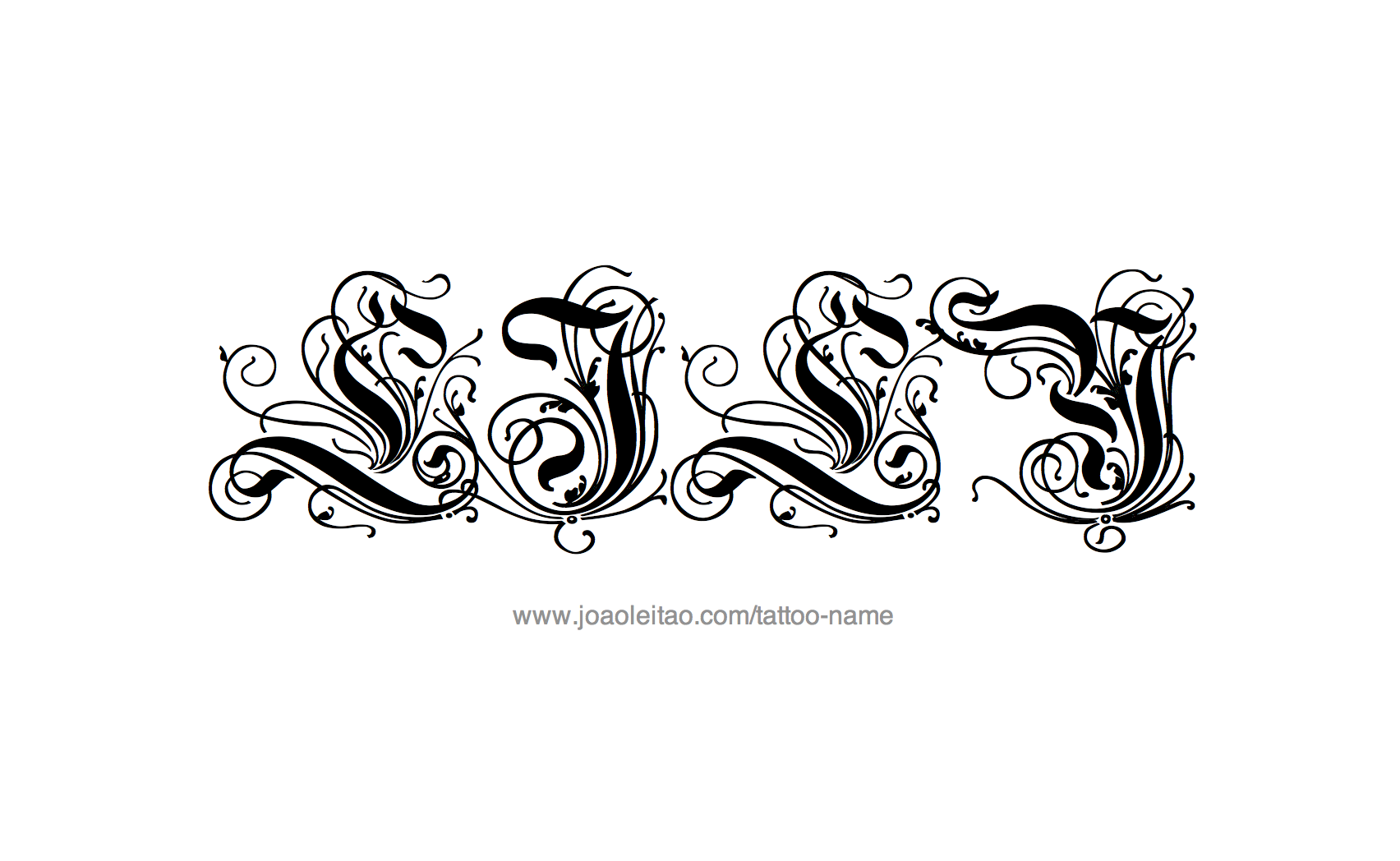 Lily Name Tattoo Designs