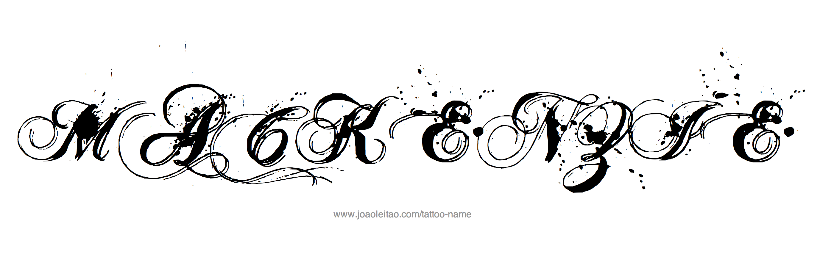 Mackenzie Name Tattoo Designs