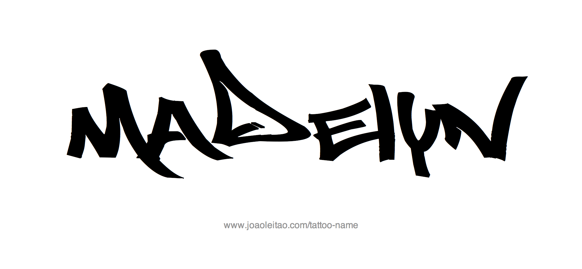 Madelyn Name Tattoo Designs