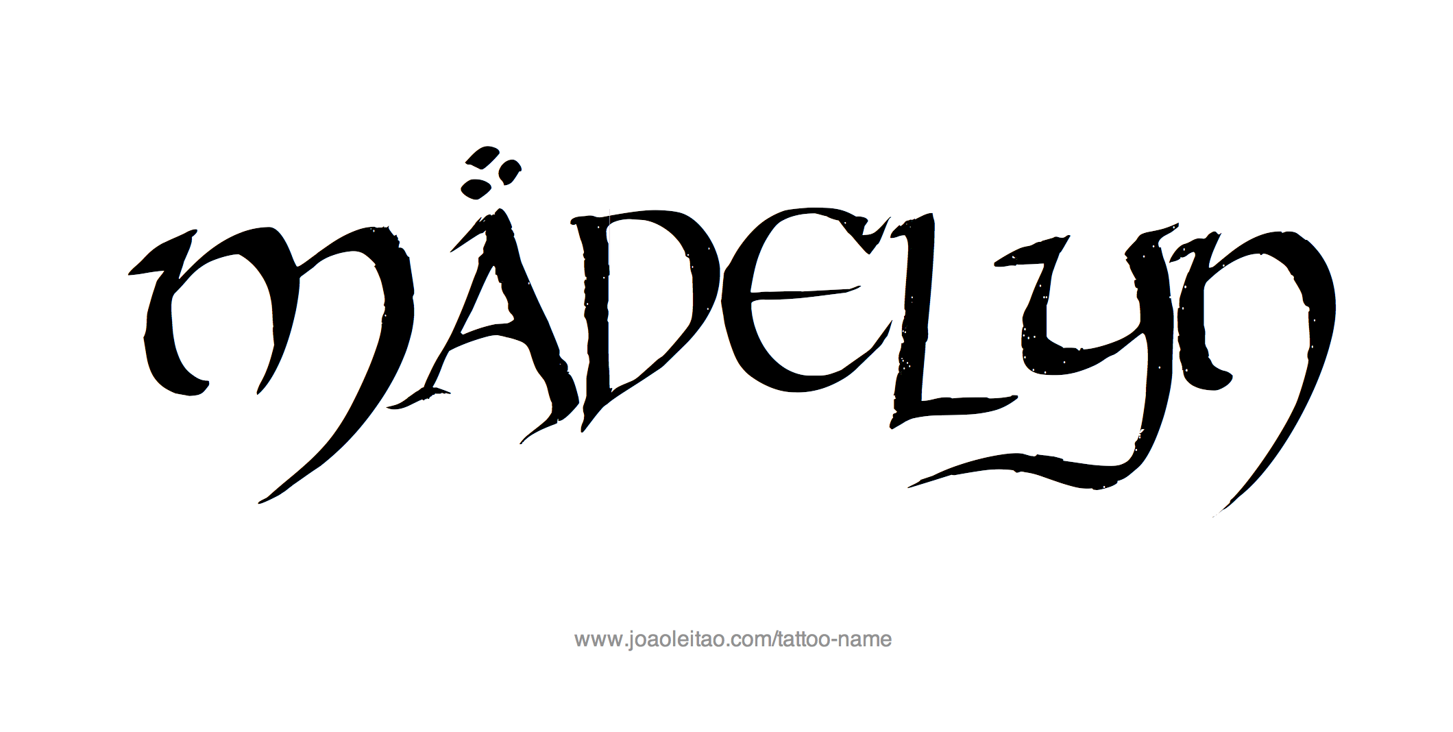 Madelyn Name Tattoo Designs