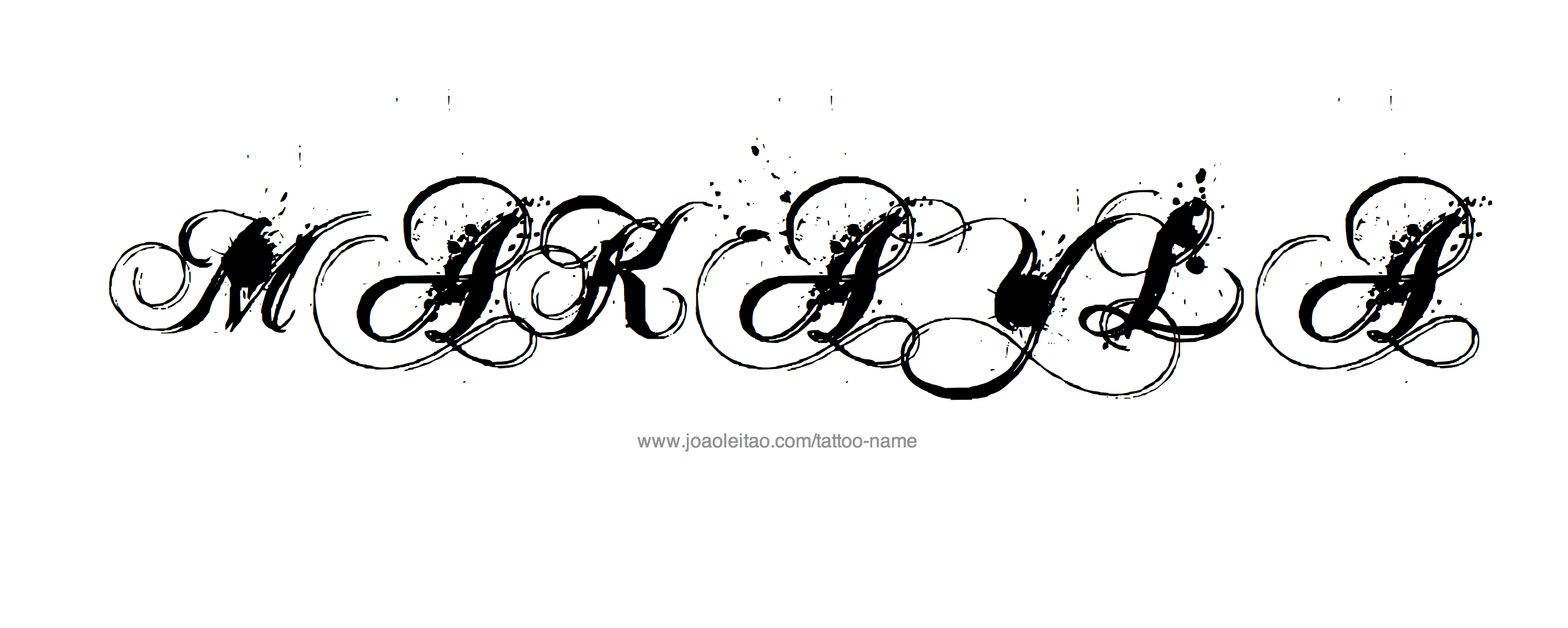 Makayla Name Tattoo Designs