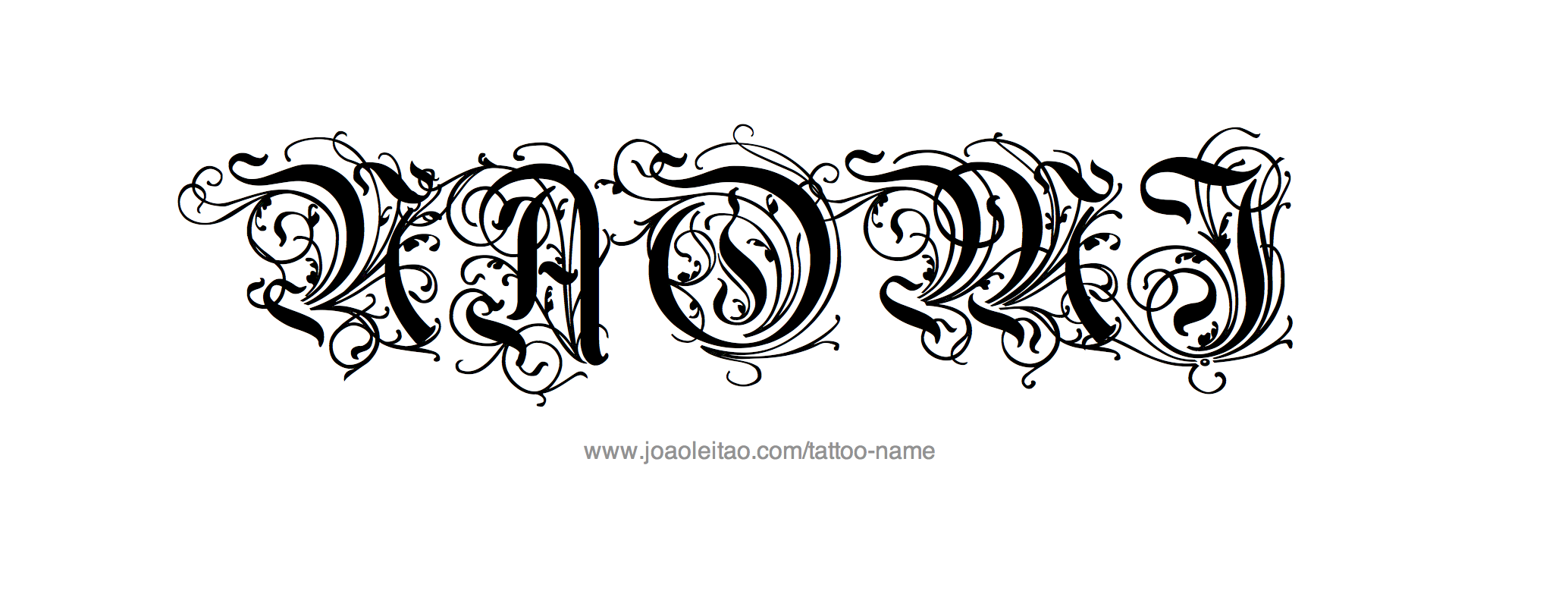 Naomi Name Tattoo Designs