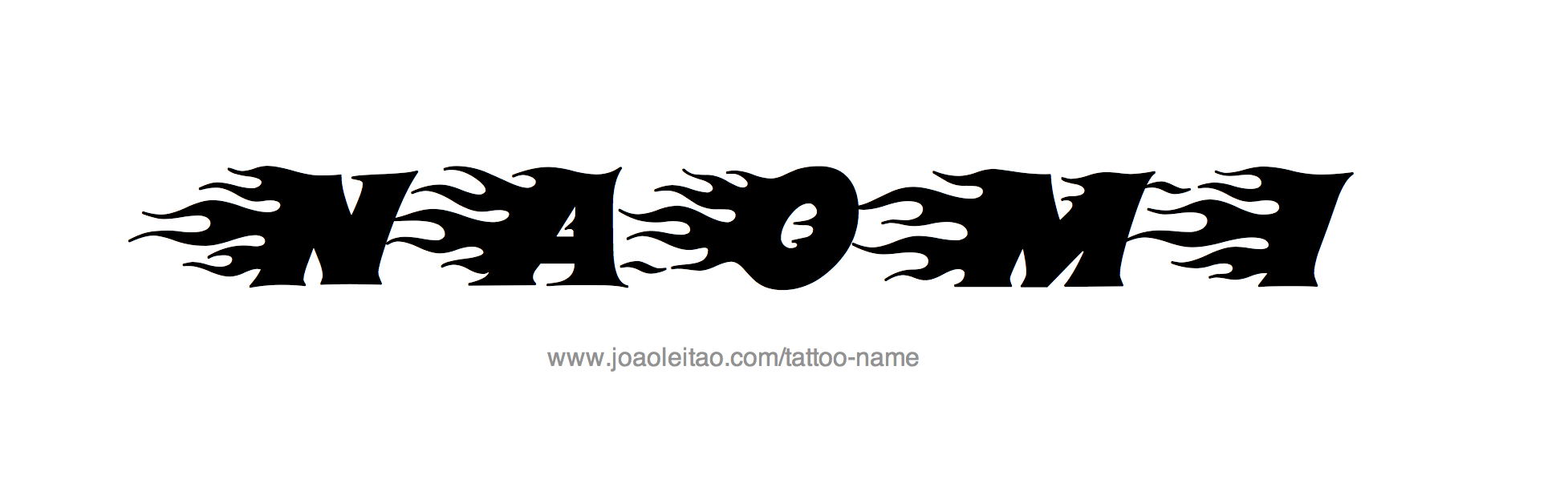 Naomi Name Tattoo Designs