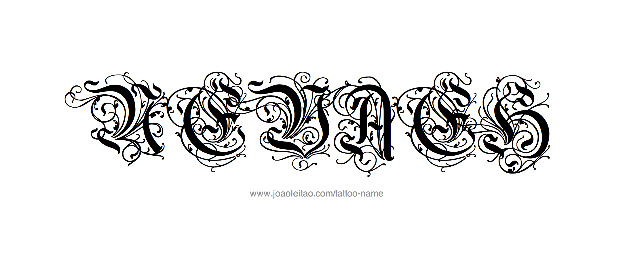 Nevaeh Name Tattoo Designs