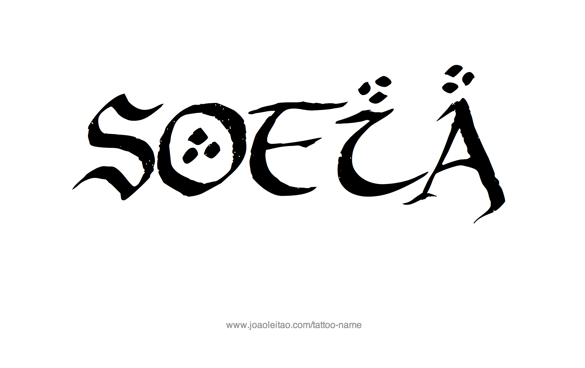Sofia Name Tattoo Designs