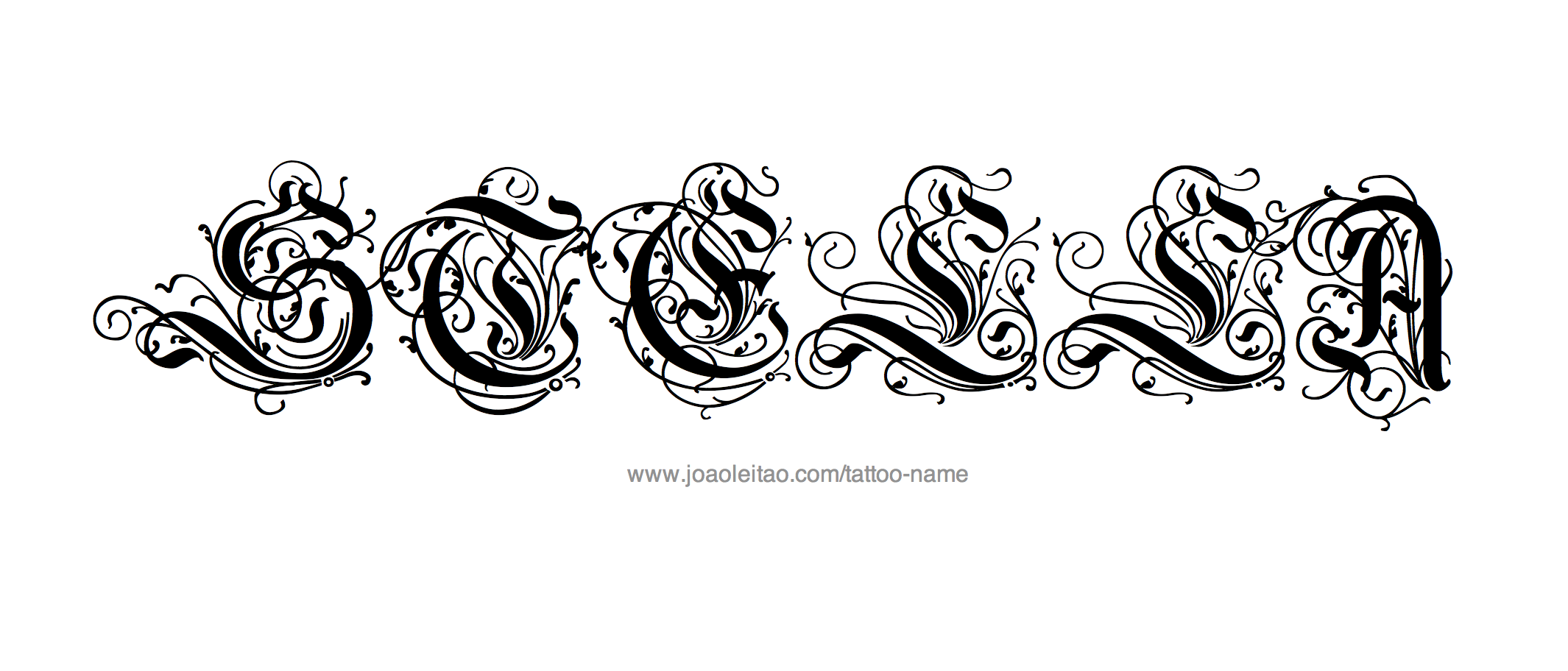 Stella Name Tattoo Designs