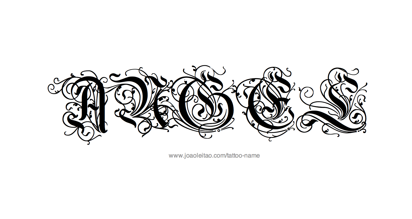 Name Angel Tattoo Designs
