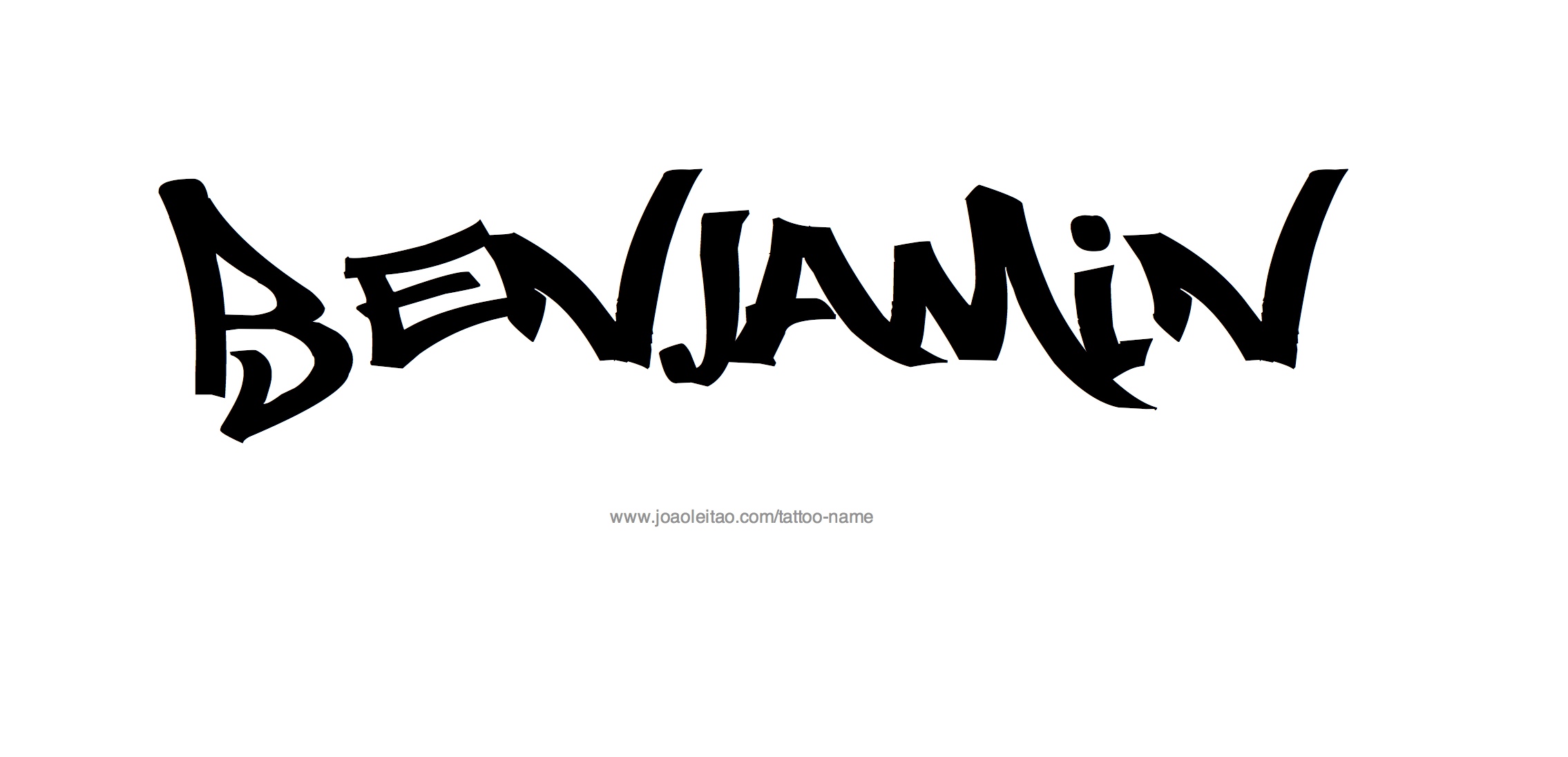 Benjamin Name Tattoo Designs