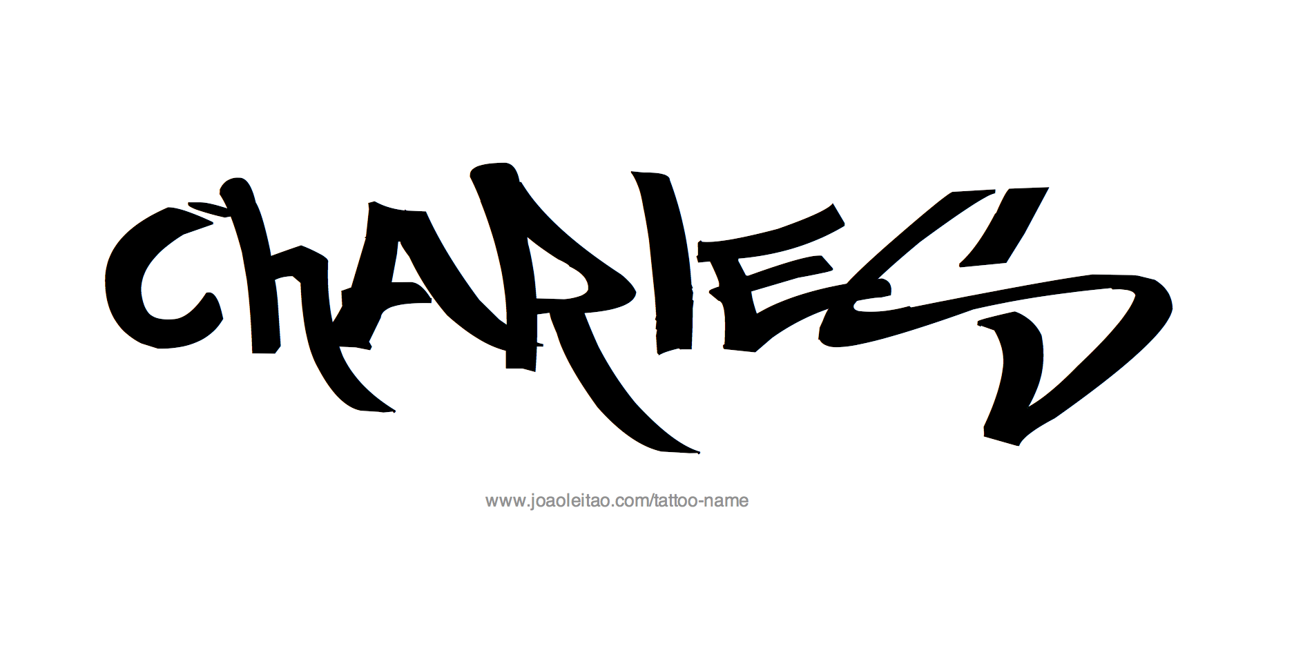 Charles Name Tattoo Designs