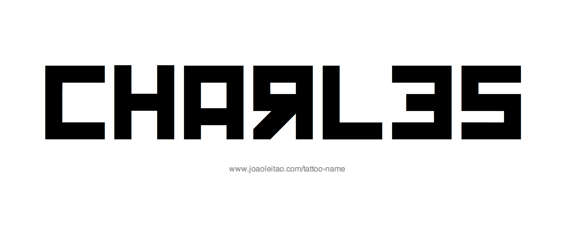 Charlie Name Designs