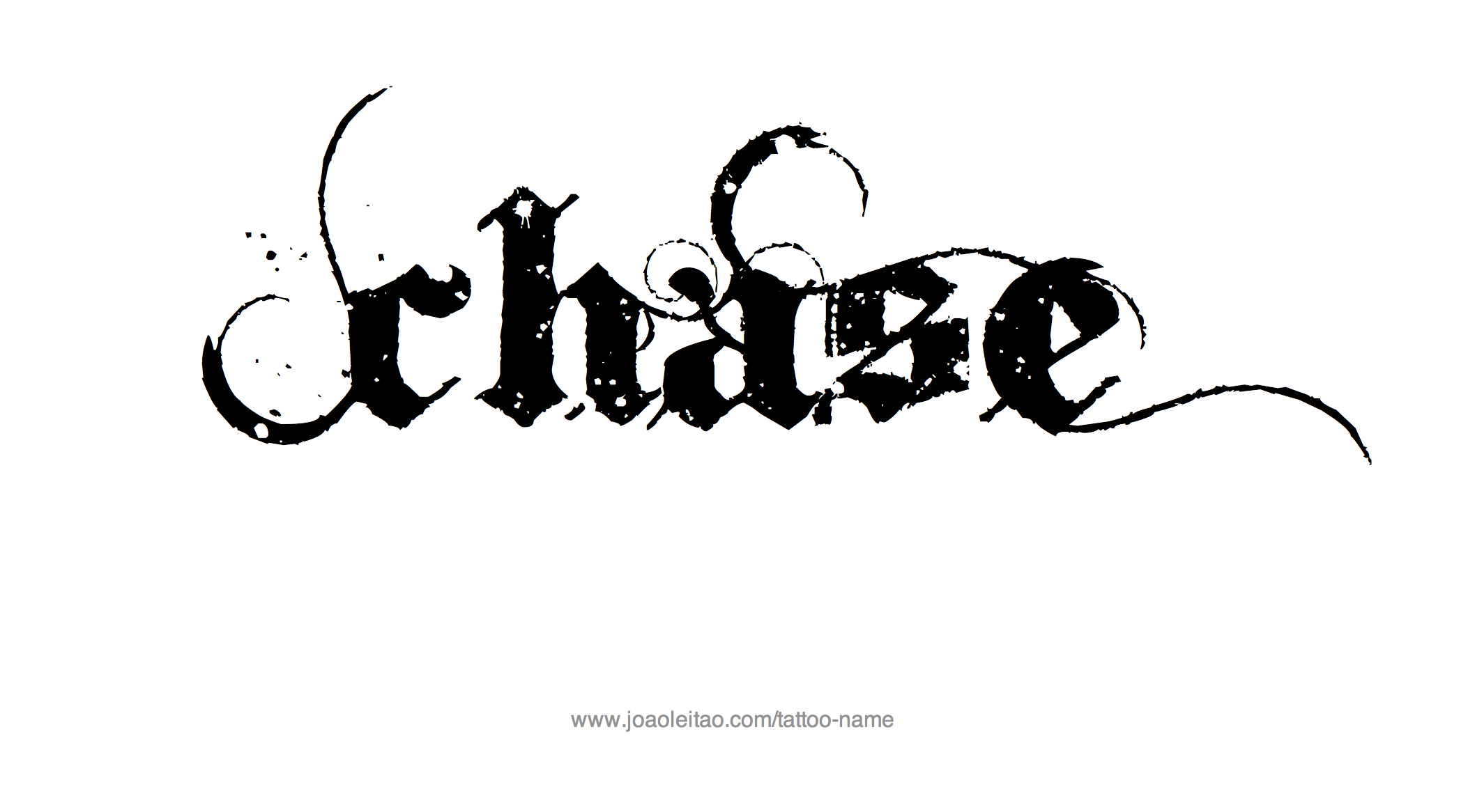 Chase Name Tattoo Designs