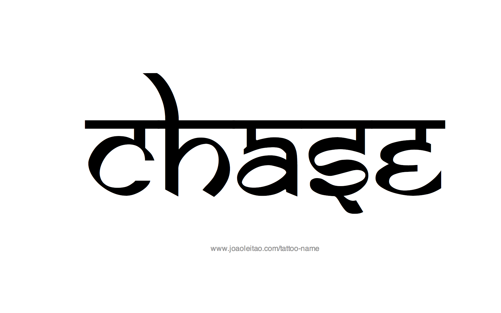 Chase Name Tattoo Designs