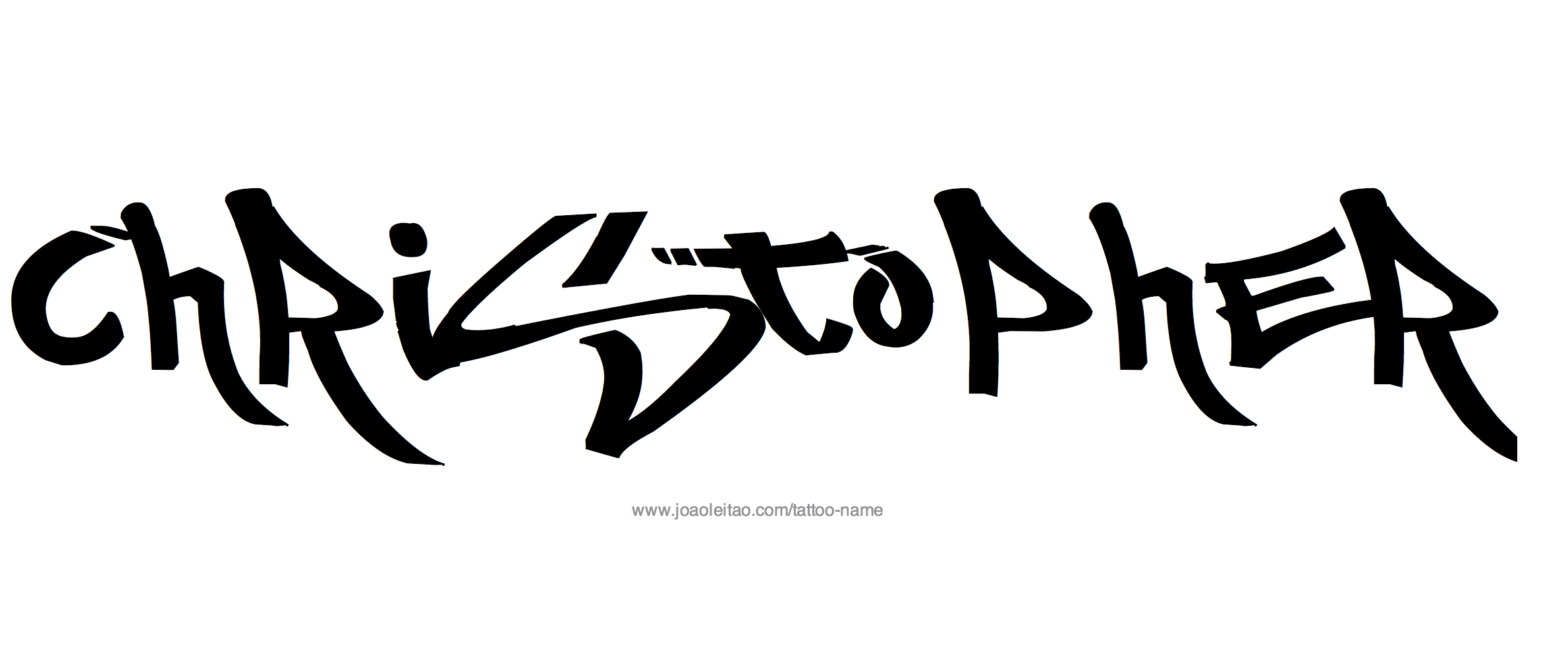 Christopher Name Tattoo Designs