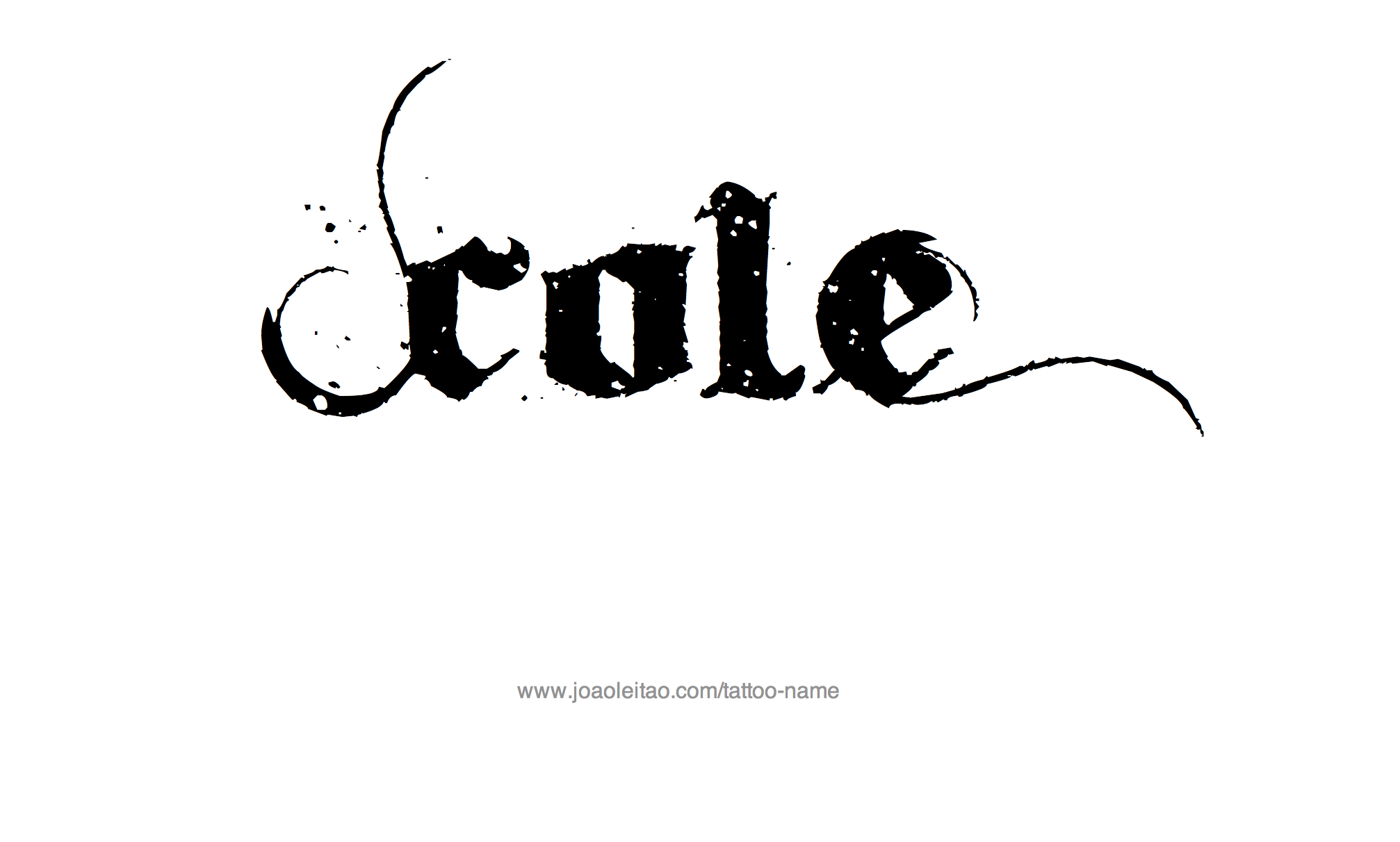Cole Name Tattoo Designs