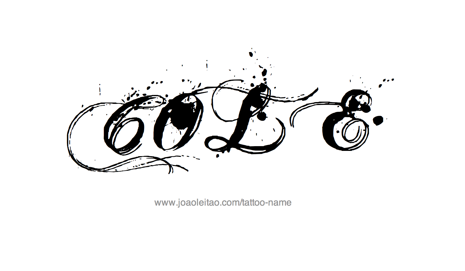 Cole Name Tattoo Designs