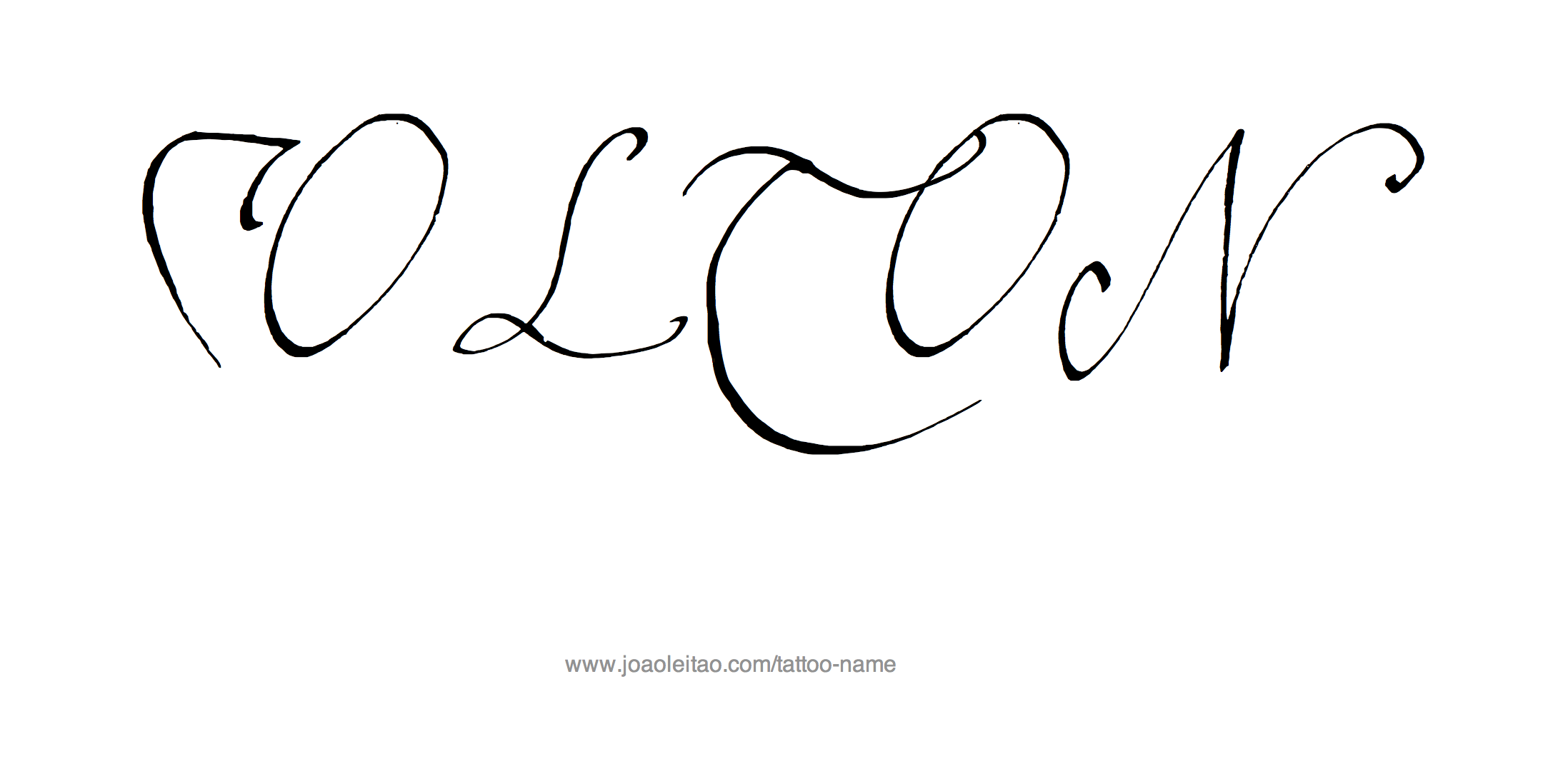 Colton Name Tattoo Designs