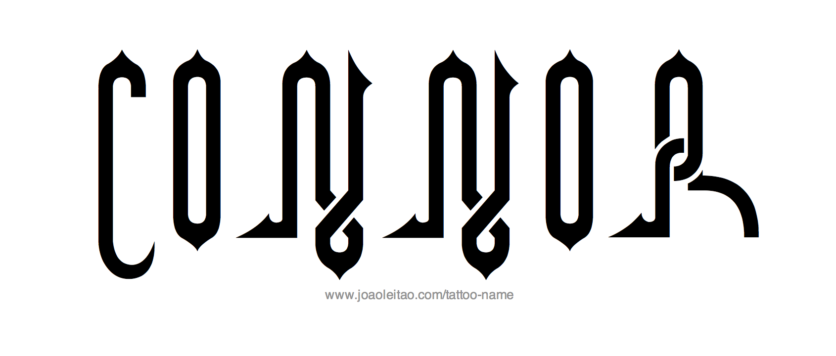 Connor Name Tattoo Designs