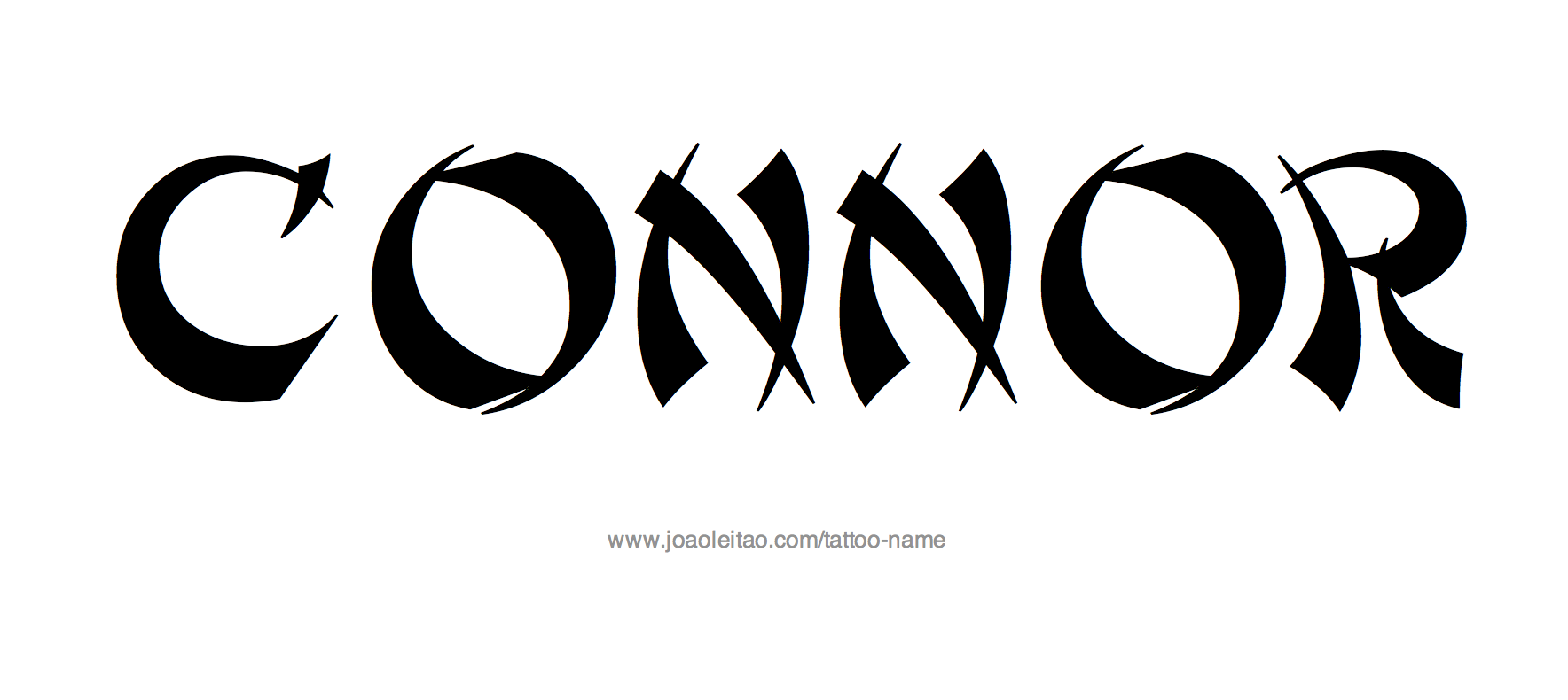 Connor Name Tattoo Designs