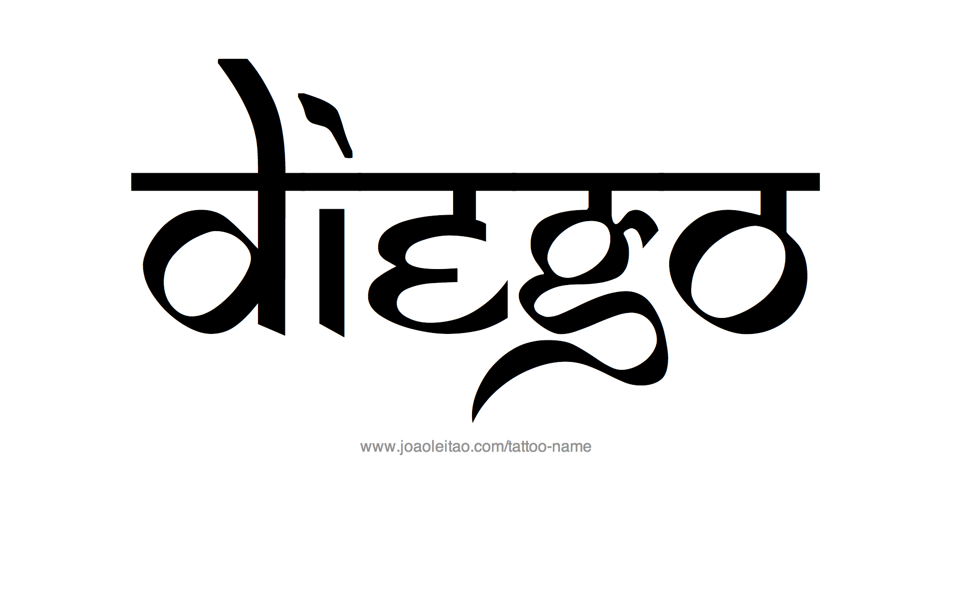 Diego Name Tattoo Designs