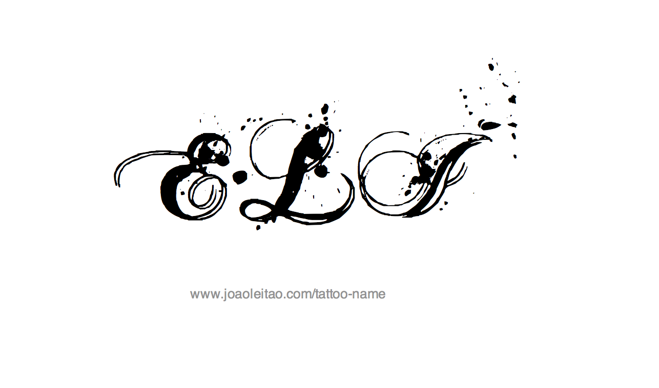 Eli Name Tattoo Designs