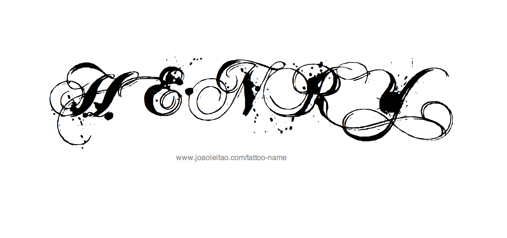 Henry Name Tattoo Designs