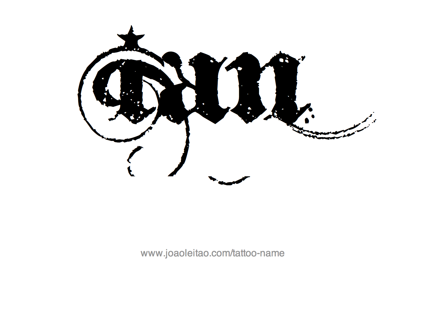 Ian Name Tattoo Designs
