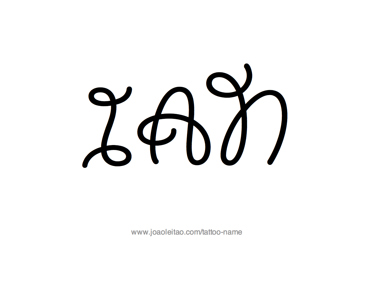 Ian Name Tattoo Designs