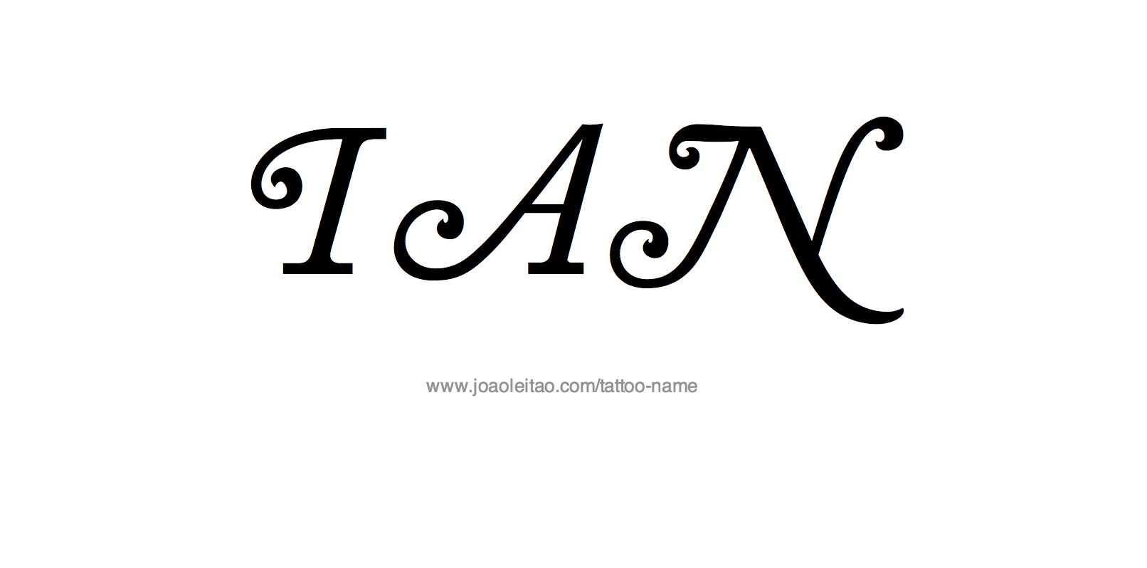 Ian Name Tattoo Designs