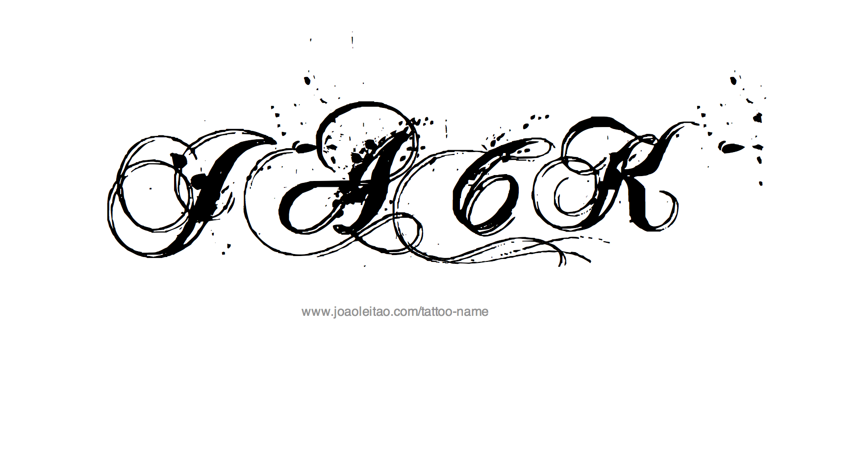 Jack Name Tattoo Designs