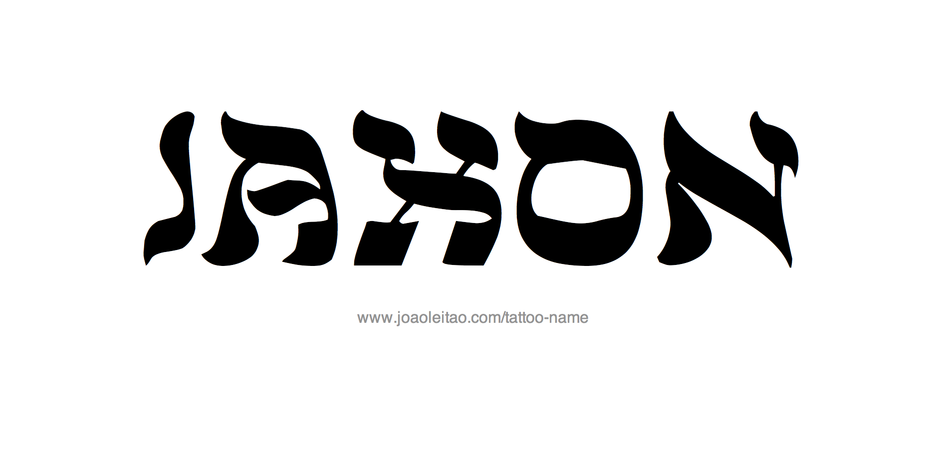 Jaxon Name Tattoo Designs