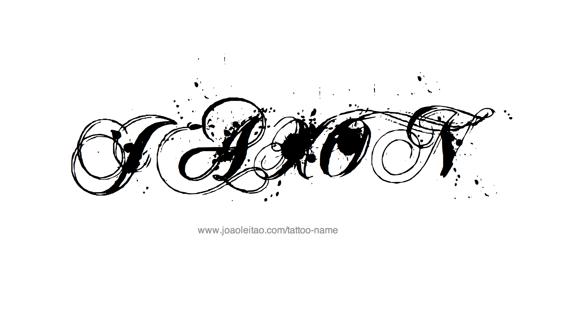 Jaxon Name Tattoo Designs