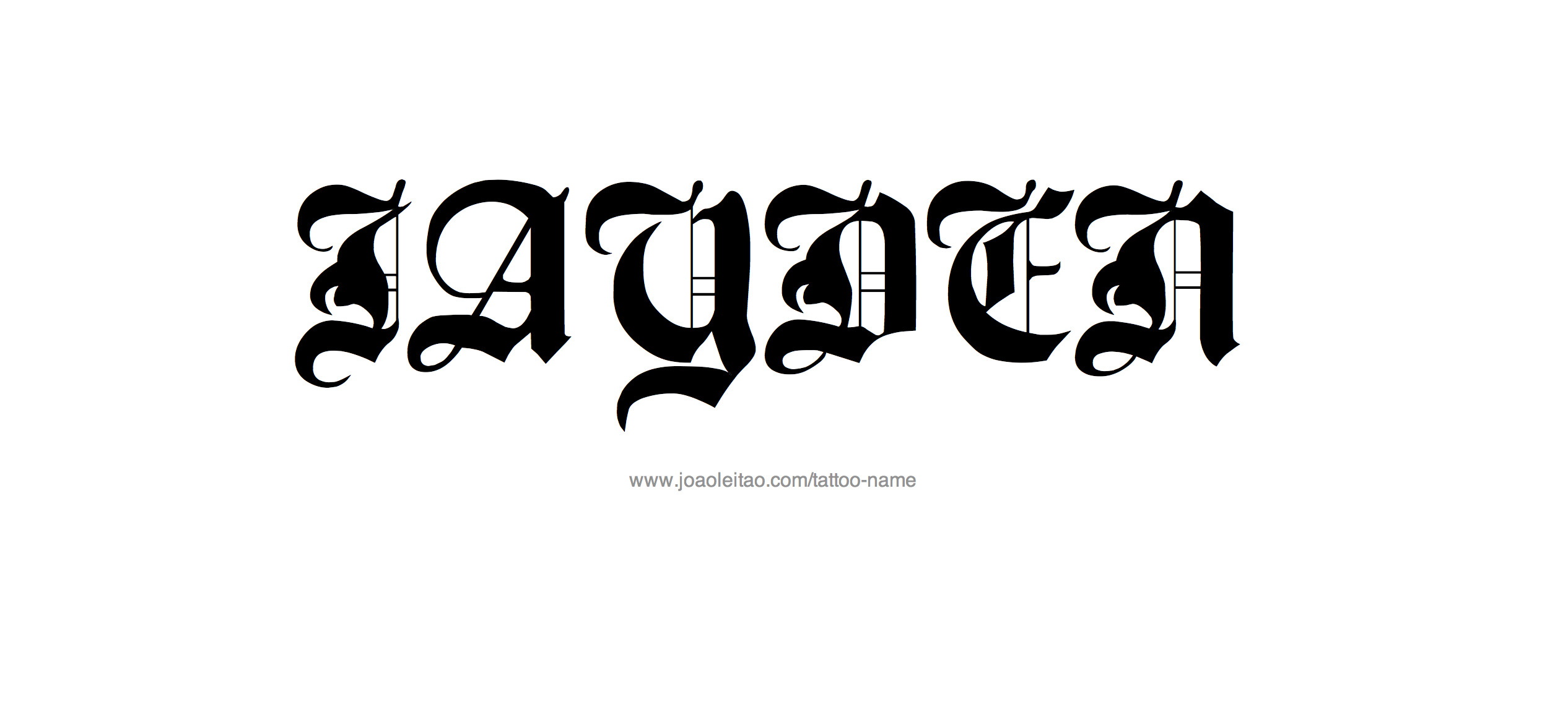 Jayden Name Tattoo Designs