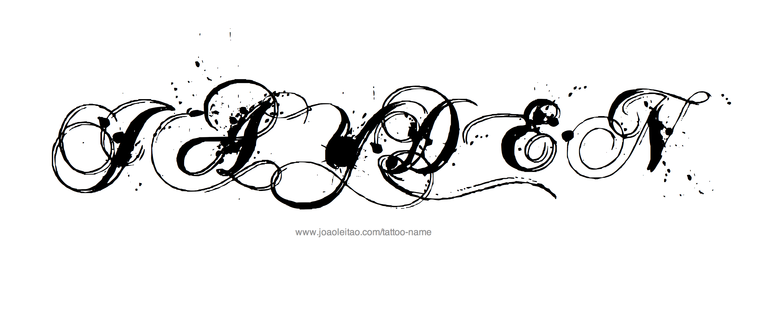 Jayden Name Tattoo Designs