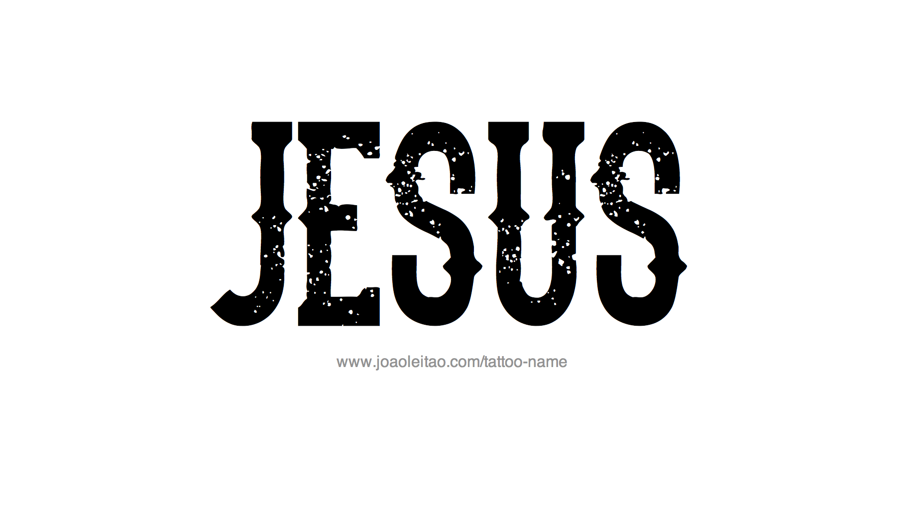 Jesus Name Tattoo Designs